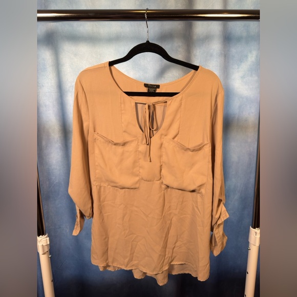 Timing | Tops | Tan Tunic Top | Poshmark